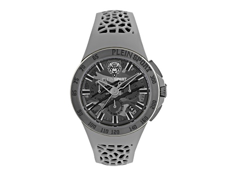 Thunderstorm Mens Watch 43MM IP Gunmetal Case Camouflage Guilloché Dial ...
